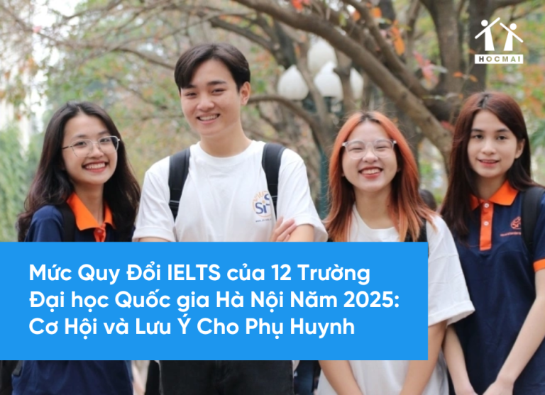 Tuyển sinh 2025: Mức Quy Đổi IELTS của 12 Trường Đại học Quốc gia Hà Nội Năm 2025: Cơ Hội và Lưu ...