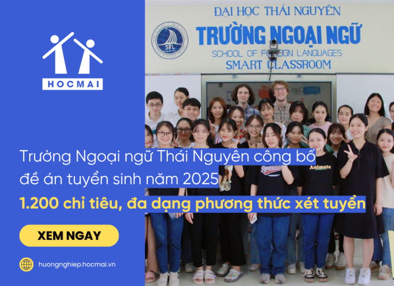 Tuyển sinh 2025: Trường Ngoại ngữ – Đại học Thái Nguyên công bố đề án tuyển sinh năm 2025 – 1. ...