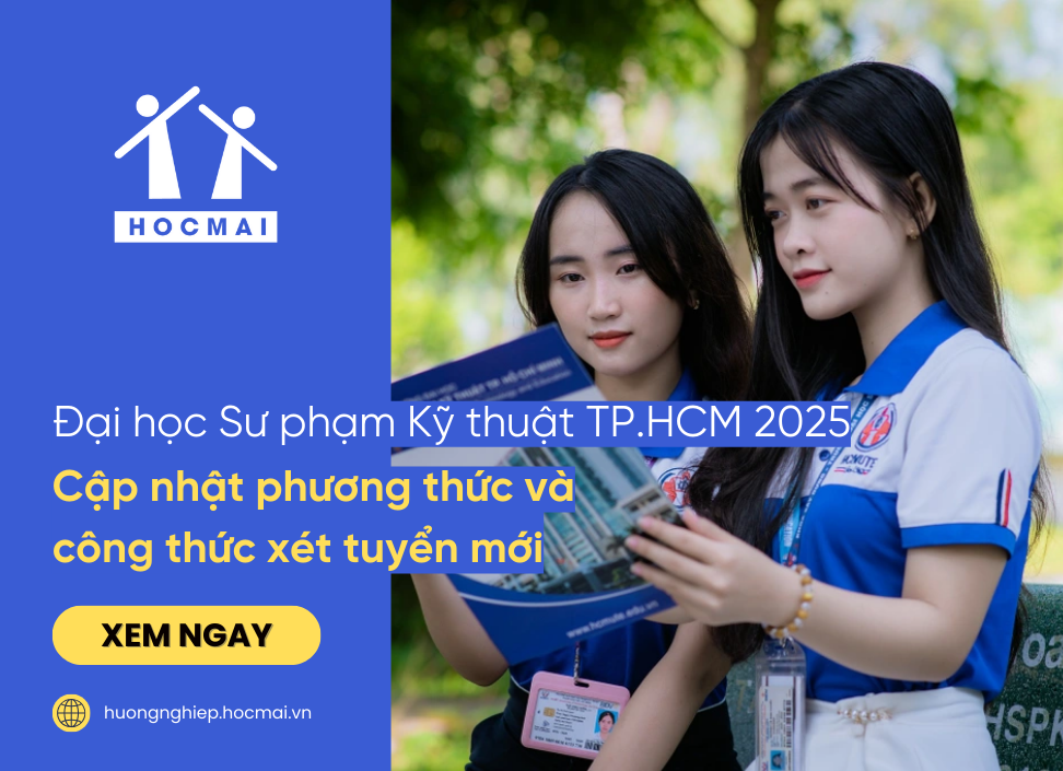 Tuyển sinh 2025: Đại học Sư phạm Kỹ thuật TP.HCM 2025 – Cập nhật phương thức và công thức xét ...