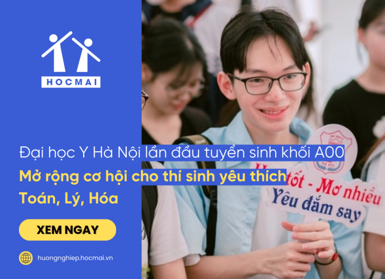 Tuyển sinh 2025: Đại học Y Hà Nội lần đầu tuyển sinh khối A00 – Mở rộng cơ hội cho thí sinh yêu ...
