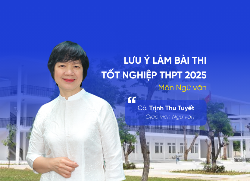 Lưu ý làm bài thi tốt nghiệp THPT 2025 hiệu quả – Môn Ngữ văn – huongnghiep.hocmai.vn