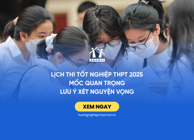 Tốt nghiệp THPT: Lịch thi tốt nghiệp THPT 2025 & Tuyển sinh đại học – Mốc quan trọng, lưu ý xét ...
