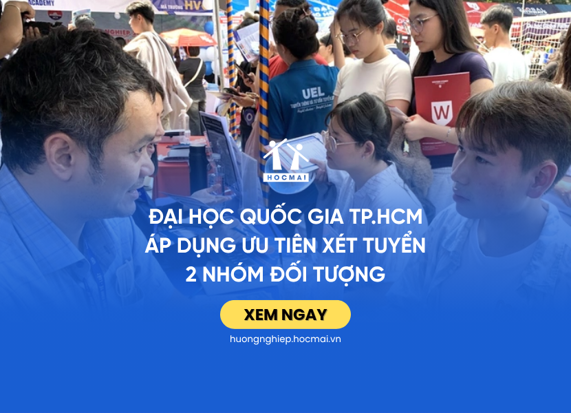 Tuyển sinh 2025: Đại học Quốc gia TP.HCM áp dụng ưu tiên xét tuyển 2 nhóm đối tượng, nhận hồ sơ ...