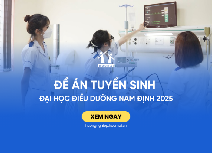 Tuyển sinh 2025: Đại học Điều dưỡng Nam Định (YDD) công bố đề án tuyển sinh 2025 – 910 chỉ tiêu ...
