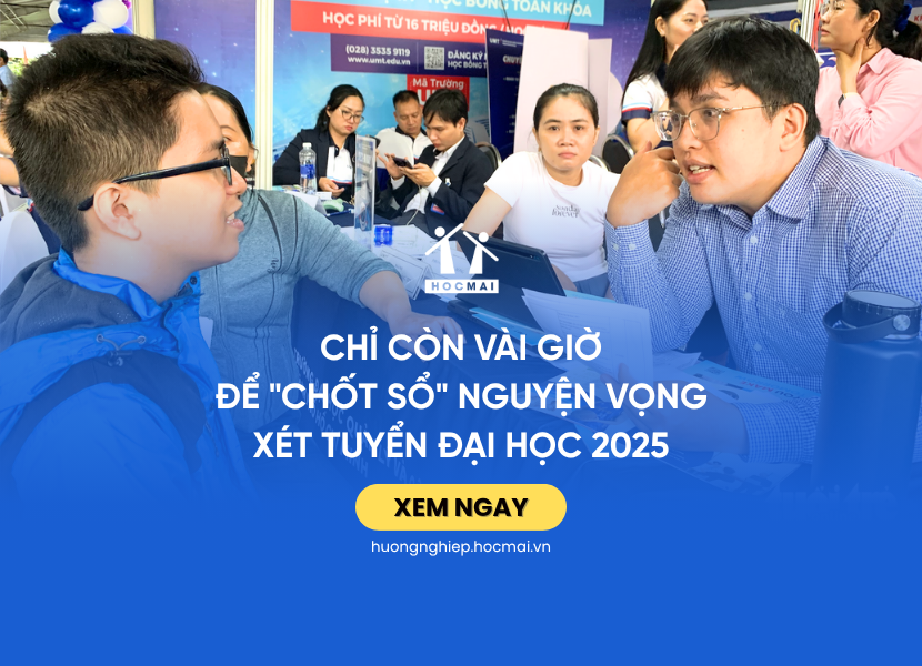 Tuyển sinh 2025: Chỉ còn vài giờ để “chốt sổ” nguyện vọng xét tuyển đại học 2025 – Học sinh cần ...