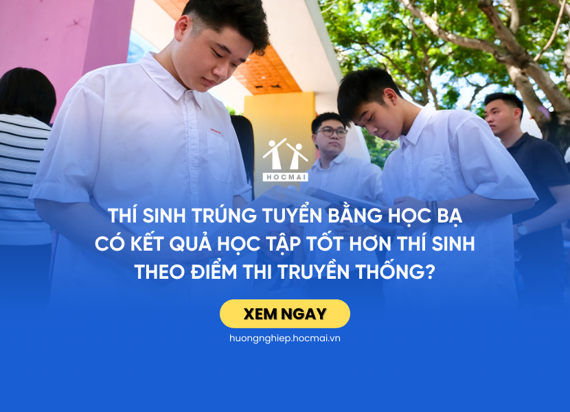 Tuyển sinh 2025: Thí sinh trúng tuyển bằng học bạ có kết quả học tập tốt hơn thí sinh theo điểm ...