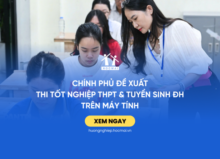 Tốt nghiệp THPT 2025: Chính phủ đề xuất thi tốt nghiệp THPT & tuyển sinh ĐH trên máy tính — đòn ...
