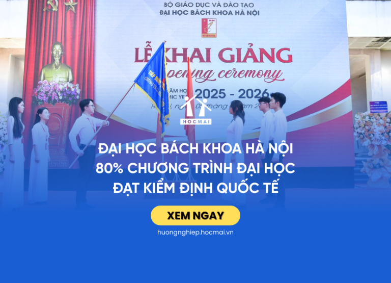 Tuyển sinh 2025: Đại học Bách khoa Hà Nội: 80% chương trình đại học đạt kiểm định quốc tế, chuẩn ...