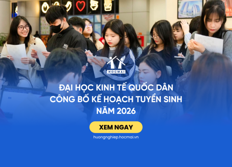 Tuyển sinh 2026: Đại học Kinh tế Quốc dân công bố kế hoạch tuyển sinh năm 2026: “Ổn định – minh ...